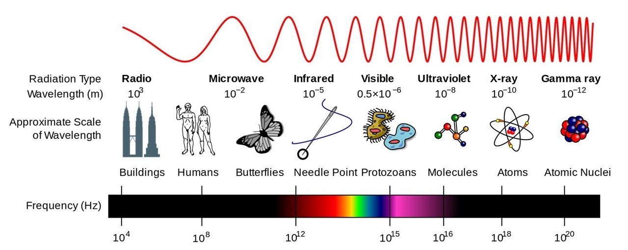 The inverse relationship between wavelength and | Chegg.com