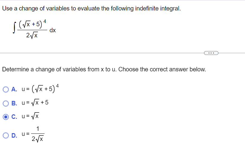 Solved Use a change of variables to evaluate the following | Chegg.com