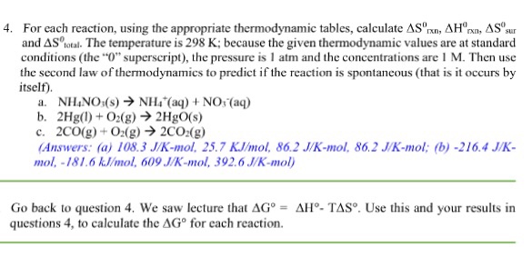 How To Use Thermodynamic Tables | Decoration Examples
