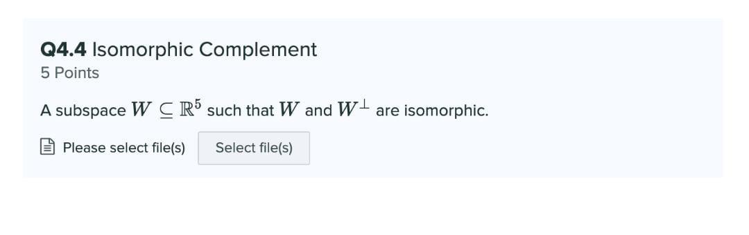 Solved Q4 Examples 20 Points Give an example of each of the | Chegg.com