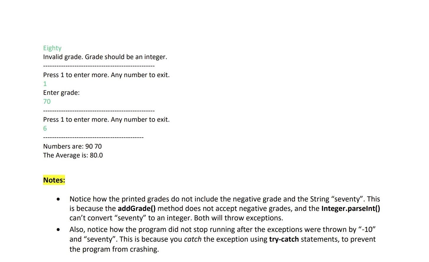 Solved Problem 3: Gradebook -grades: ArrayList + Gradebook() | Chegg.com