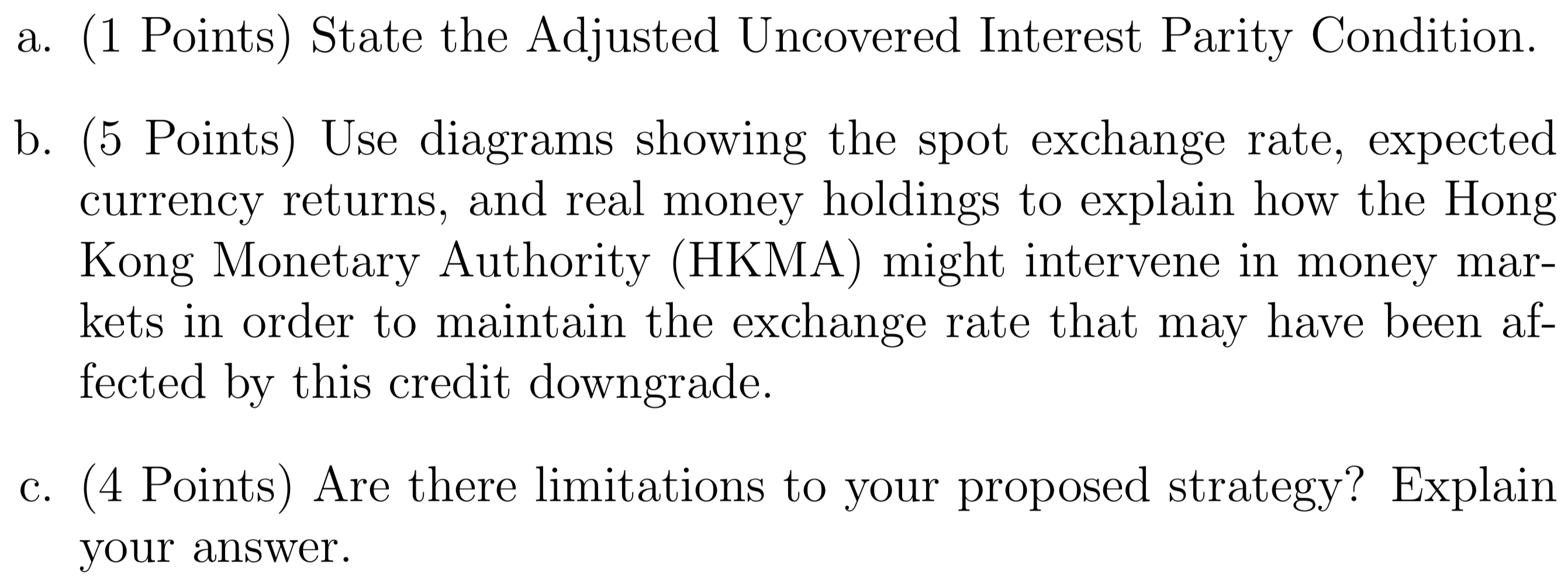 9 Credit Rating Downgrade (10 Points) 9 On 20 April | Chegg.com
