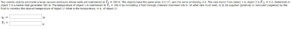 Solved Two convex objects are inside a large vacuum | Chegg.com
