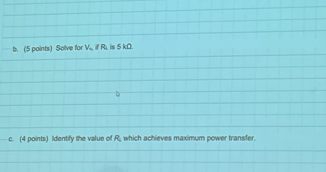 Solved Helps: - Remove load resistor, RL. - Solve for Vcc | Chegg.com