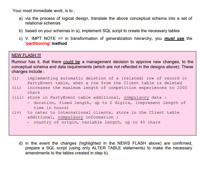 Solved hi! i want both the sql and the text file formats for | Chegg.com