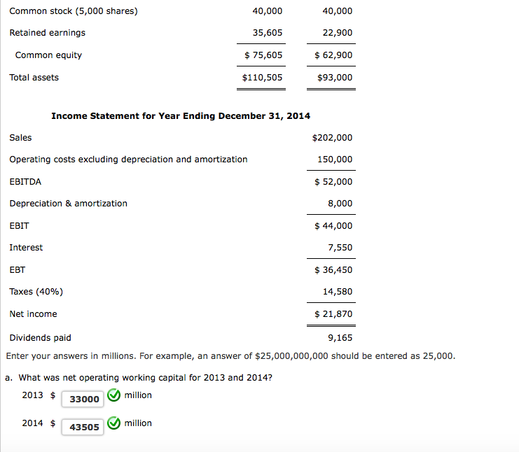 Solved 3-7: Free Cash Flow Problem Walk-Through Free Cash | Chegg.com