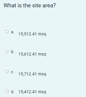 The nett area of warehouse 1 is a. 327.51msq b. | Chegg.com