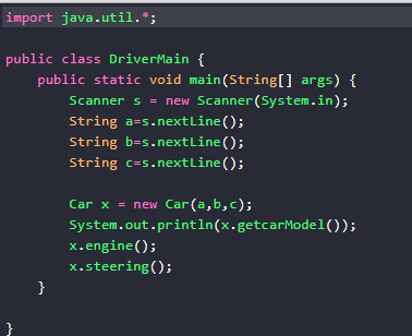 Solved Multiple Inheritance Car Create a class "Car" and | Chegg.com