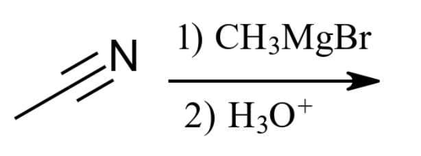 Solved 1) CH3MgBr EN 2) H30+ | Chegg.com
