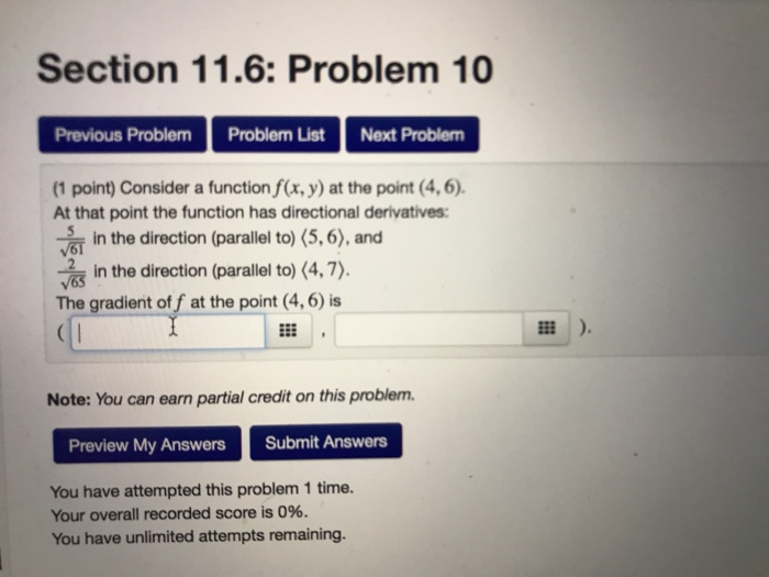 Solved Section 11 6 Problem 10 Previous Problem Problem