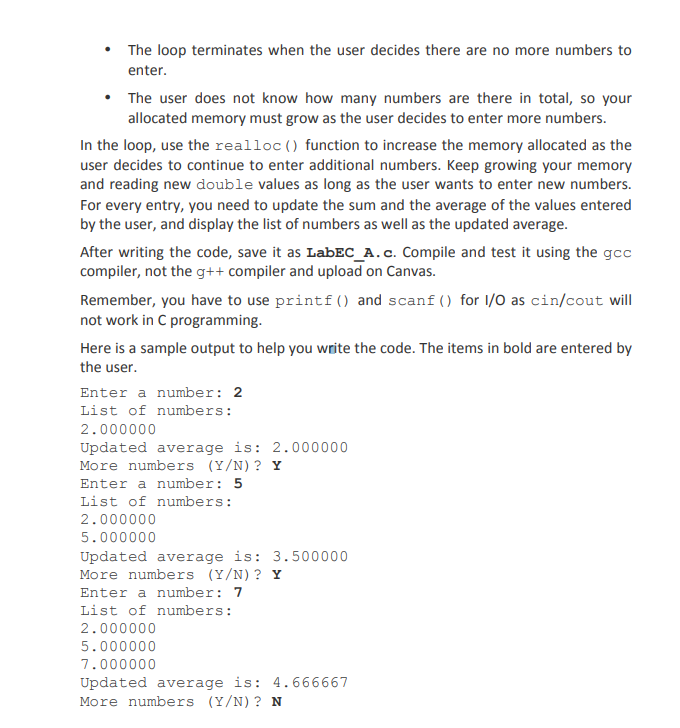 Solved 1 Dynamic Arrays In C Just Like We Can Allocate