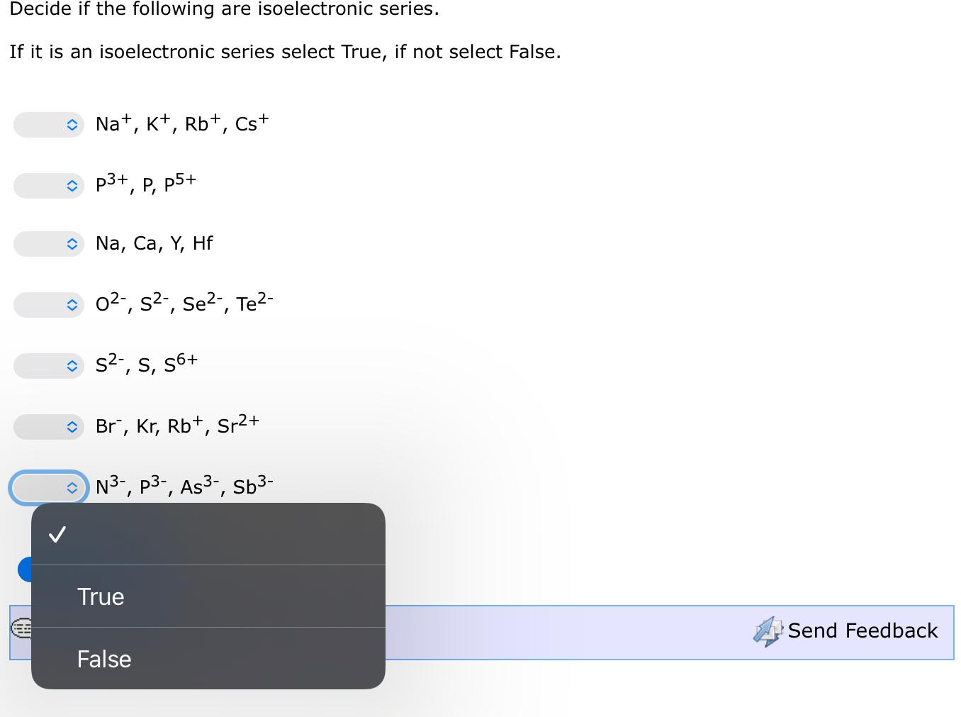 Solved Decide if the following are isoelectronic series. If | Chegg.com