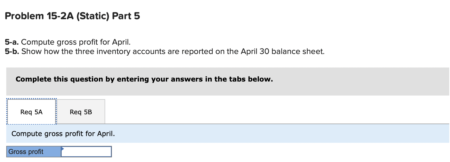 Solved Problem 15-2A (Static) Computing and recording job | Chegg.com