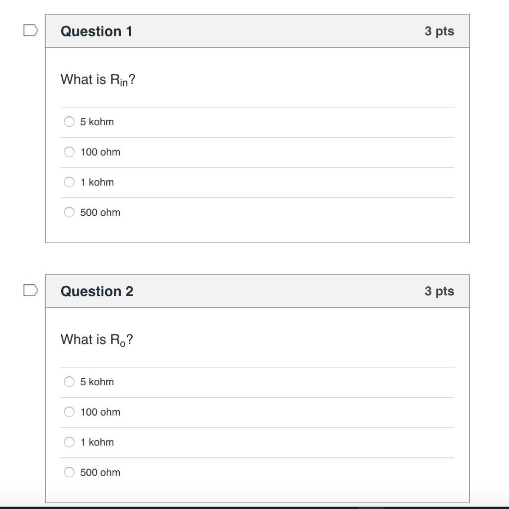 Solved Instructions For this common gate circuit you are | Chegg.com