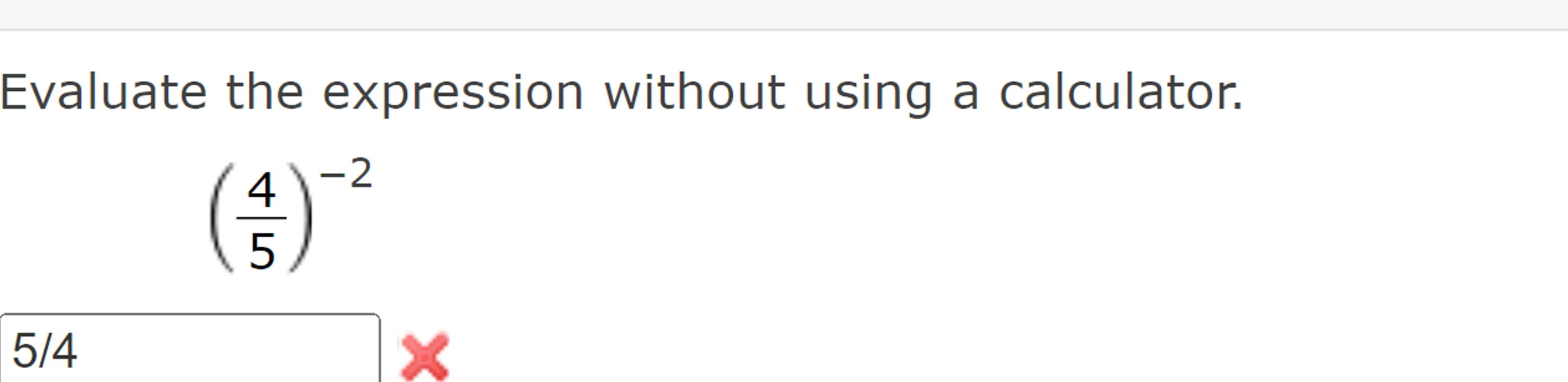 Solved Evaluate the expression without using a | Chegg.com
