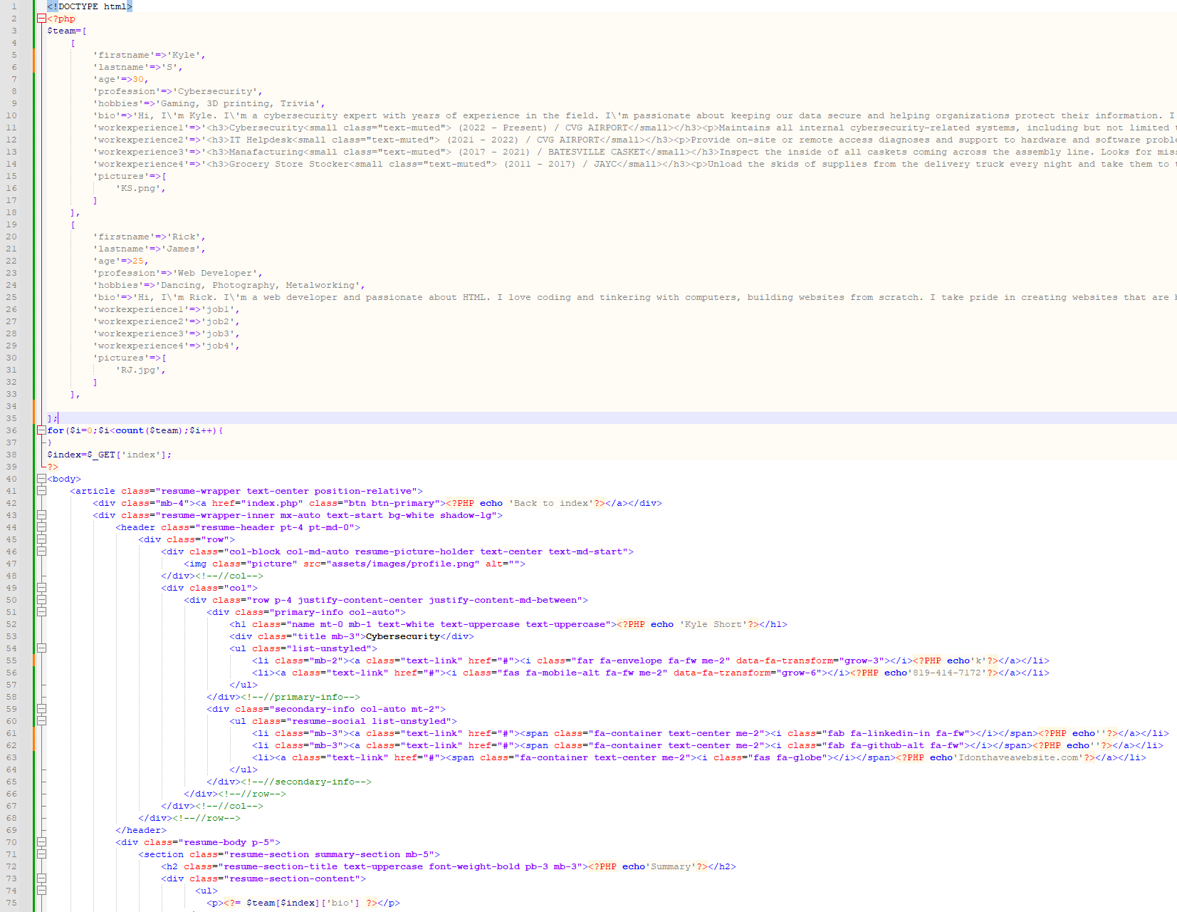 "Modify the file so that based on the value received | Chegg.com
