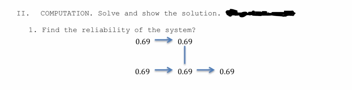 Solved I. COMPUTATION. Solve and show the solution. 1. Find | Chegg.com