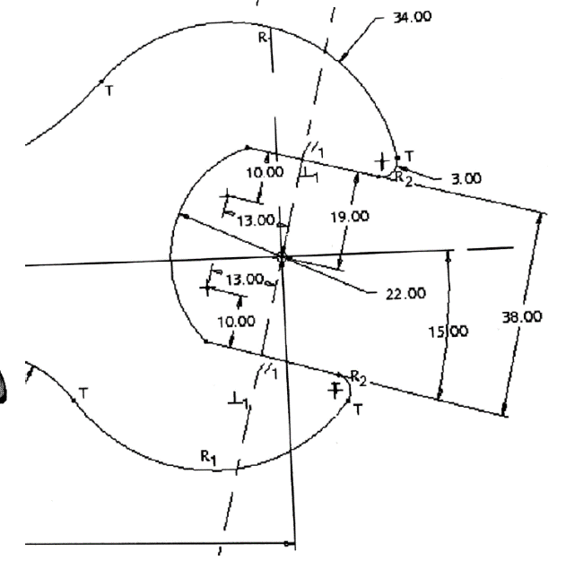 Consider a wrench with dimensions as shown in the | Chegg.com