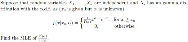 Solved Suppose that random variables X1, · · · , Xn are | Chegg.com