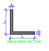 Solved # L ANGLE BEAM SECTION Question 1 (70 Marks): The | Chegg.com