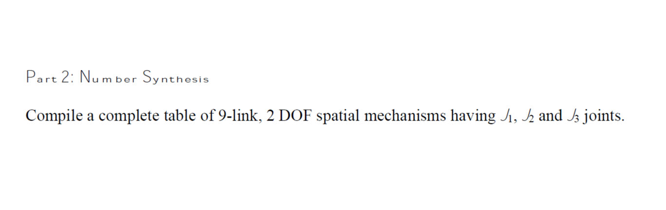 Part 2: Number Synthesis Compile a complete table of | Chegg.com