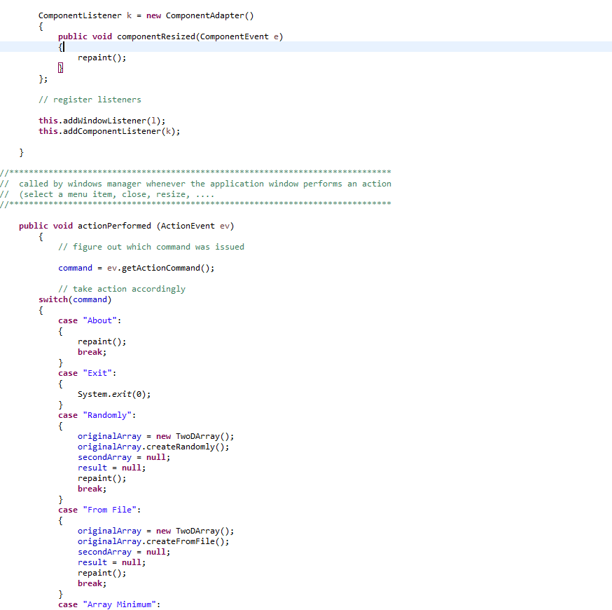 Develop a GUI menu-based program to support | Chegg.com