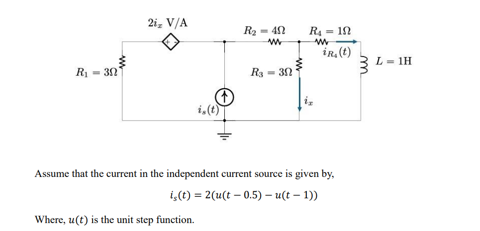 Solved Assume that the current in the independent current | Chegg.com