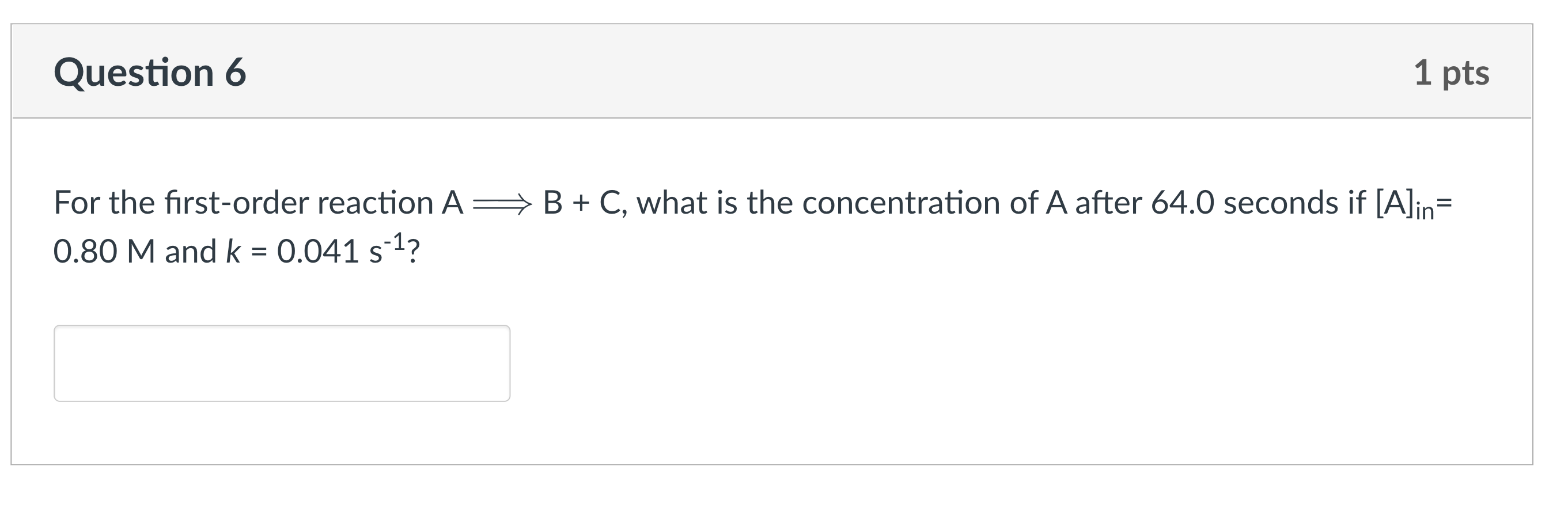 Solved For A Second Order Reaction The Initial Reactant