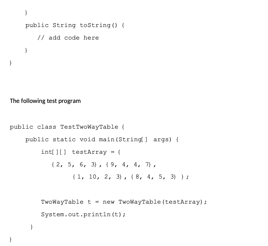 Solved Please Write this code in java correctly and please | Chegg.com