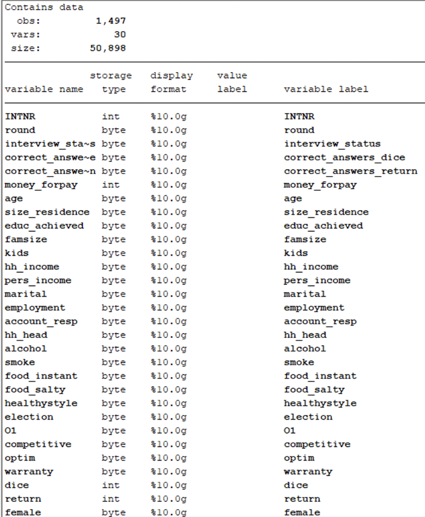 Solved What type of dataset do you have? What type of | Chegg.com