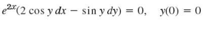 Solved EXACT ODES, INTEGRATING FACTORS SOLVE Show | Chegg.com