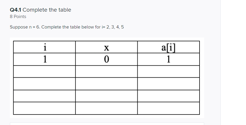 Solved Q4 1D Arrays 20 Points Consider the following Java | Chegg.com