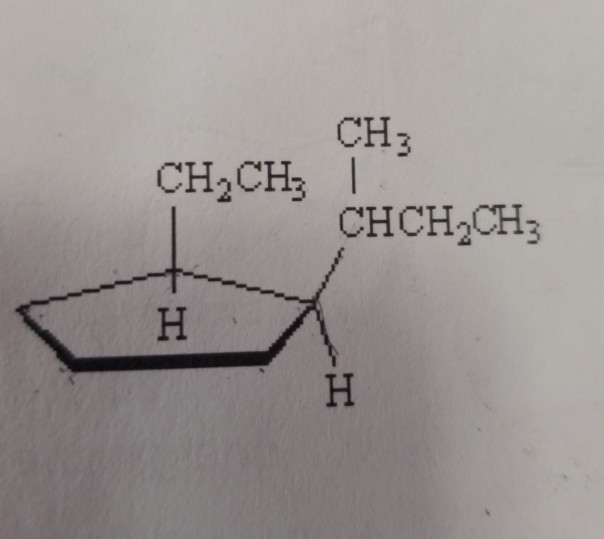 Solved What is the name of the following compound (including | Chegg.com