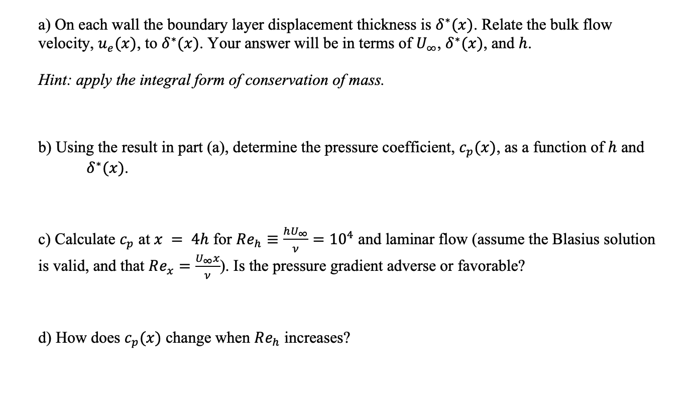 Solved Consider incompressible, high-Reynolds number flow | Chegg.com