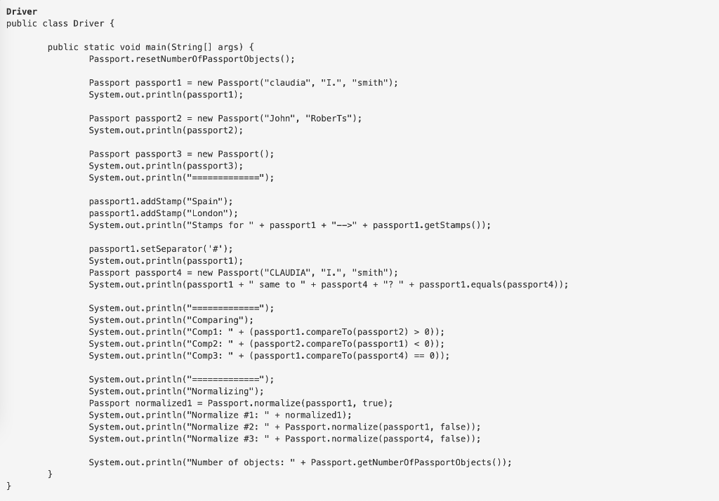 Solved Specifications Your task is two implement the | Chegg.com
