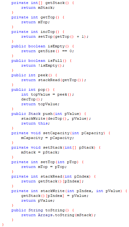 Solved 3.3 Edit src/stack2 src/Stack.java and change the | Chegg.com