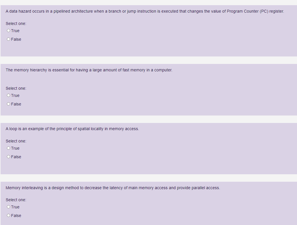 Solved A data hazard occurs in a pipelined architecture when | Chegg.com