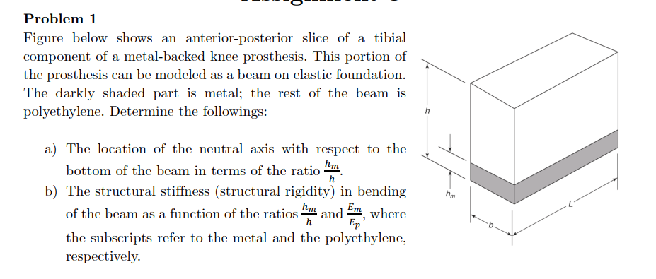 Problem 1 Figure below shows an anterior-posterior | Chegg.com
