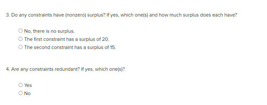 Solved Solve these problems using graphical linear | Chegg.com