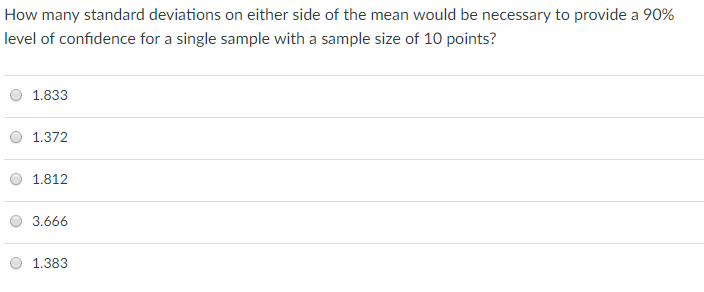 Solved How many standard deviations on either side of the | Chegg.com