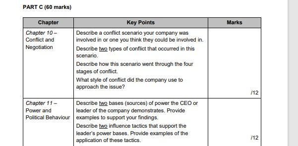 Solved PART C (60 marks) | Chegg.com