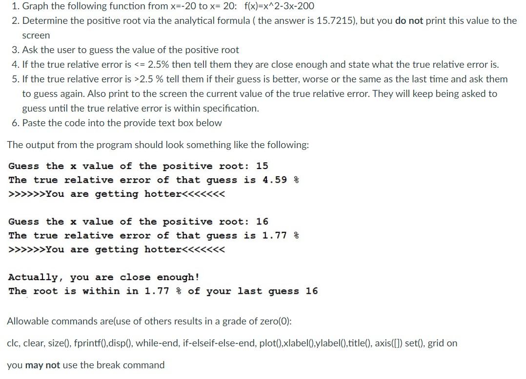 Solved 1. Graph the following function from x=-20 to x= 20: | Chegg.com
