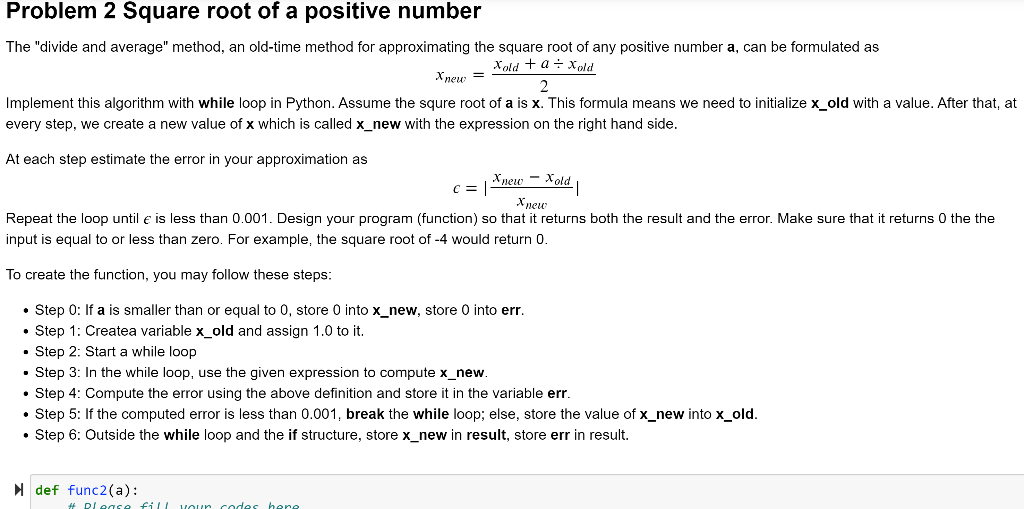 Solved How Do You Code This In Python For The Result And