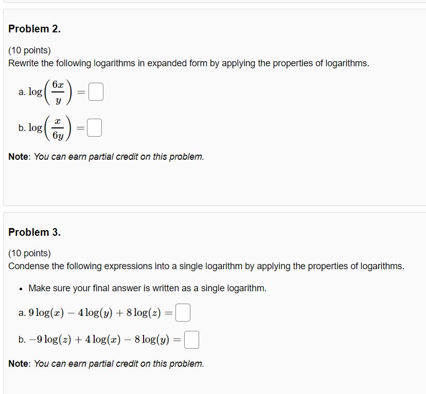 Solved Problem 2. (10 points) Rewrite the following | Chegg.com