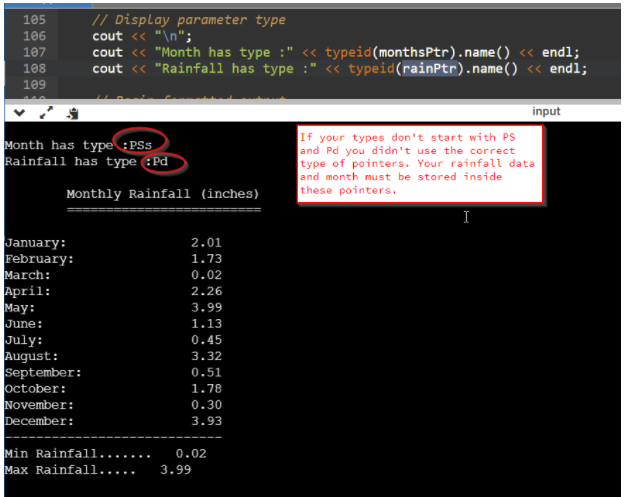 Solved C Programming Random Rainfall With Minmax 3422