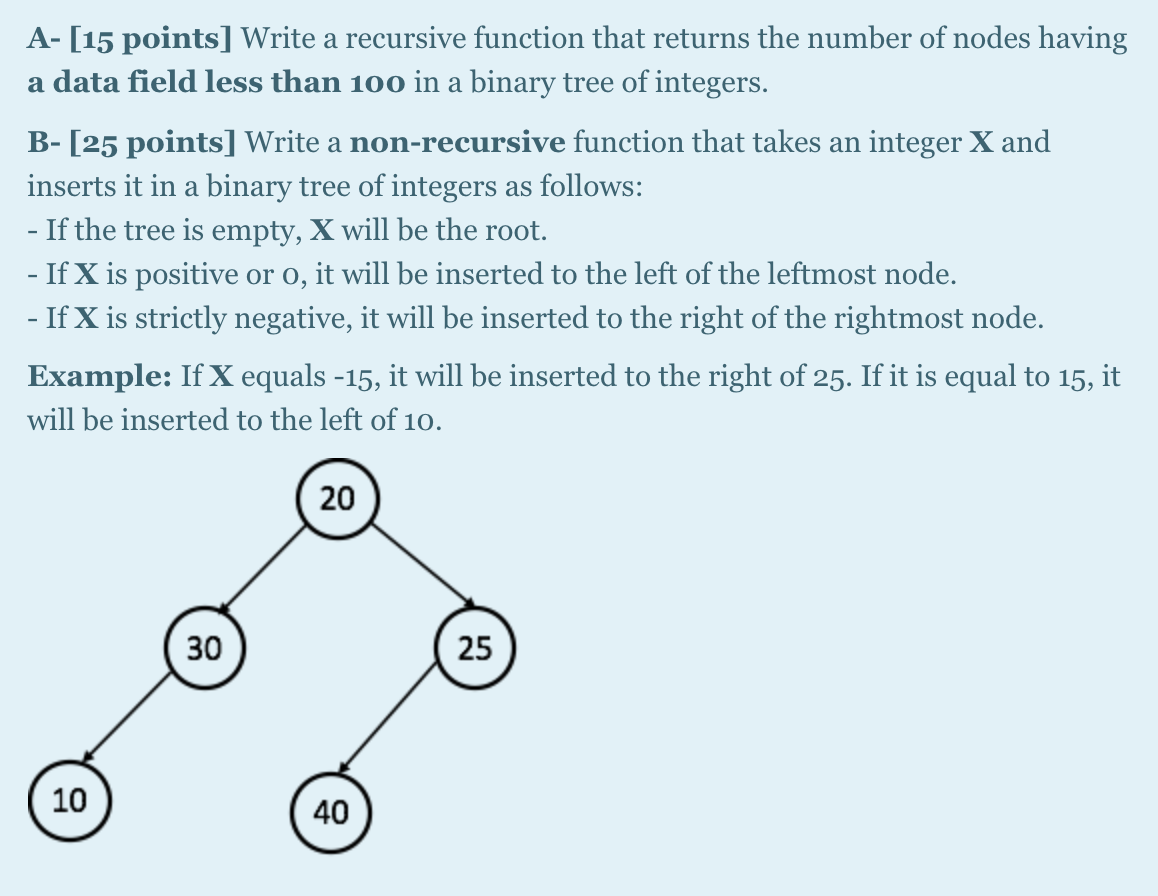 Solved A-[15 points] Write a recursive function that returns | Chegg.com