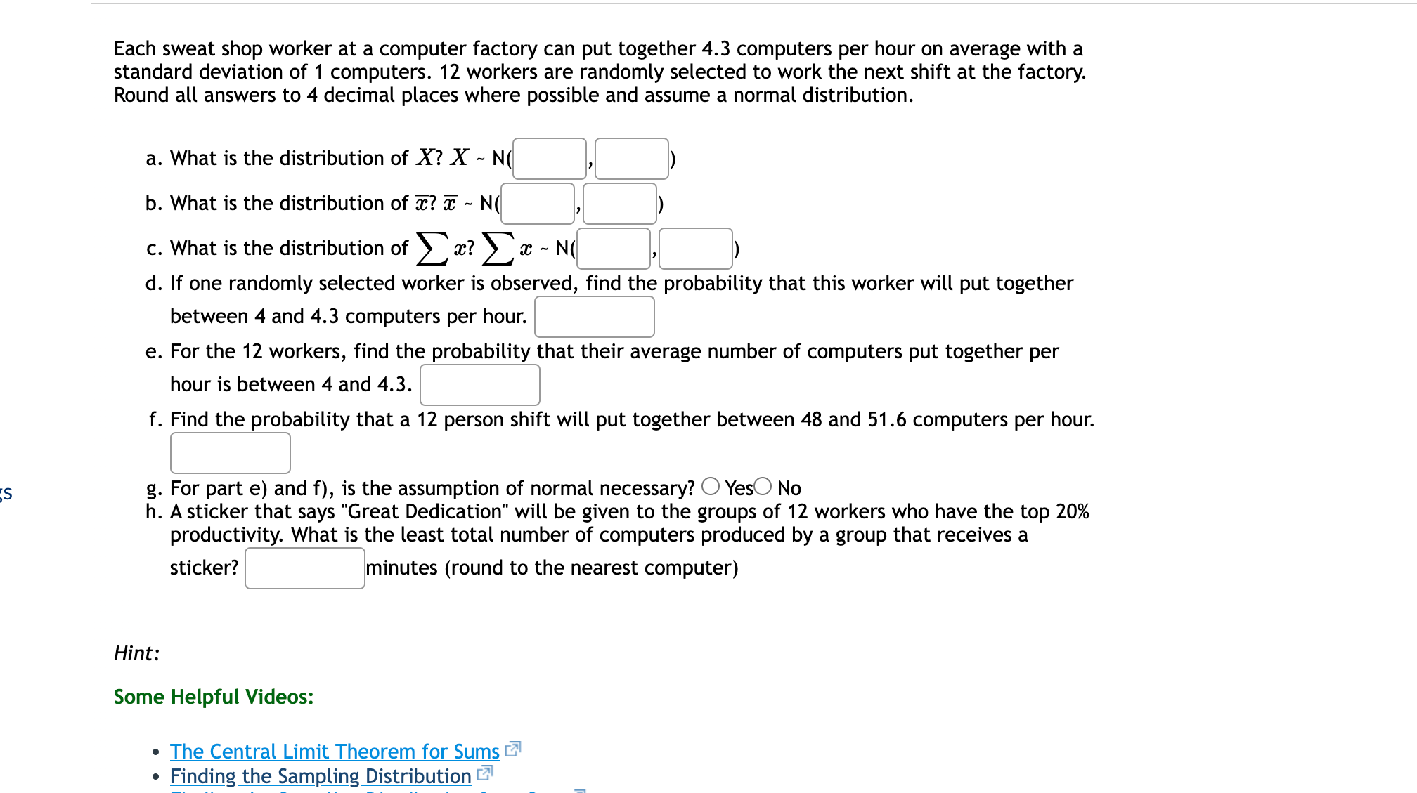 Solved Each sweat shop worker at a computer factory can put | Chegg.com