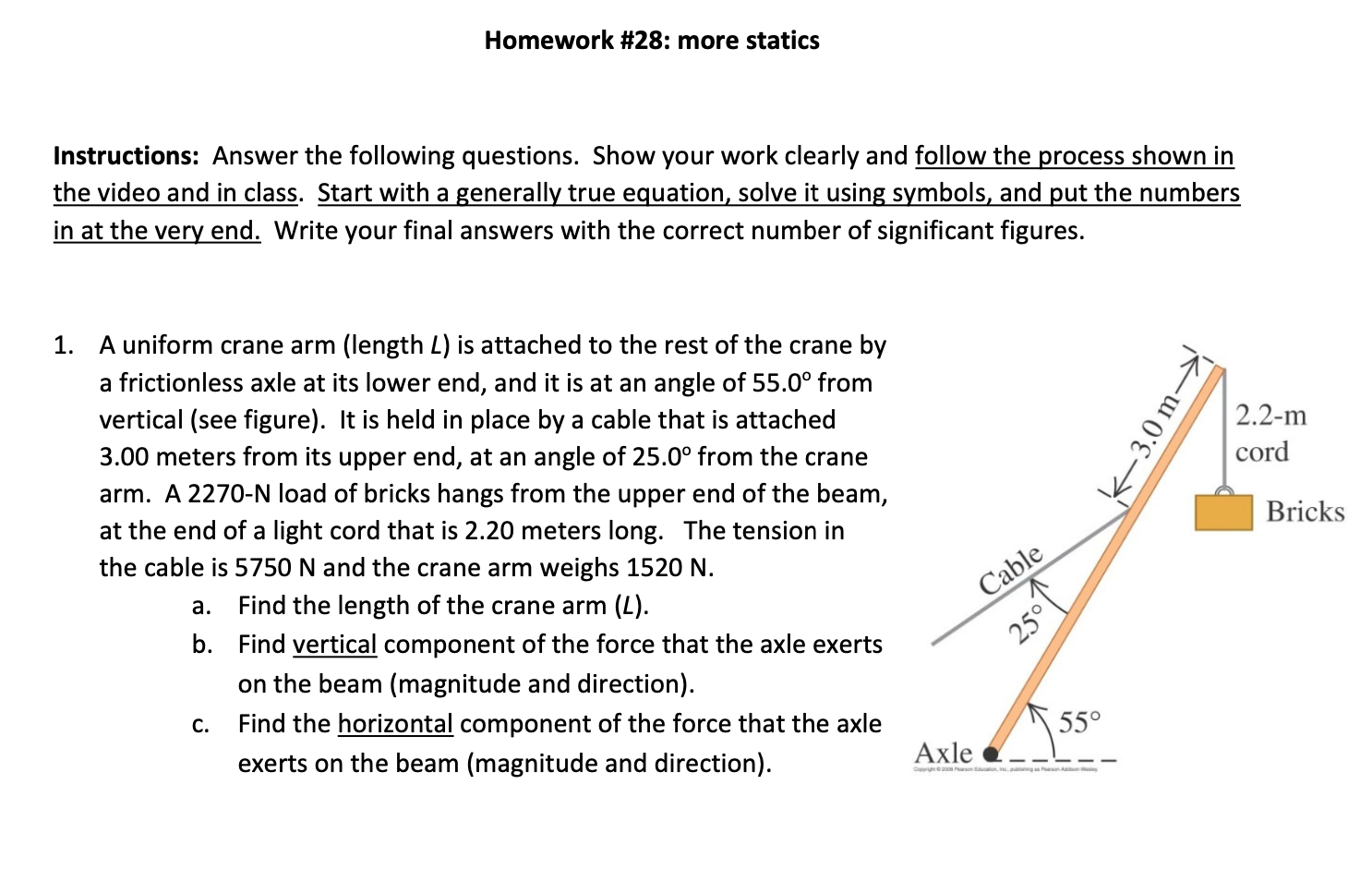 Solved Homework #28: more statics Instructions: Answer the | Chegg.com
