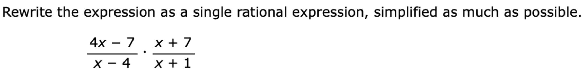 Solved Rewrite the expression as a single rational | Chegg.com