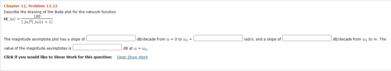 Solved Chapter 12, Problem 12.20 (Circuit Solution) Describe | Chegg.com